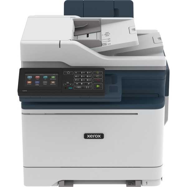 Xerox C315, Multifunktionsdrucker grau/blau, USB, LAN, WLAN, Scan ...